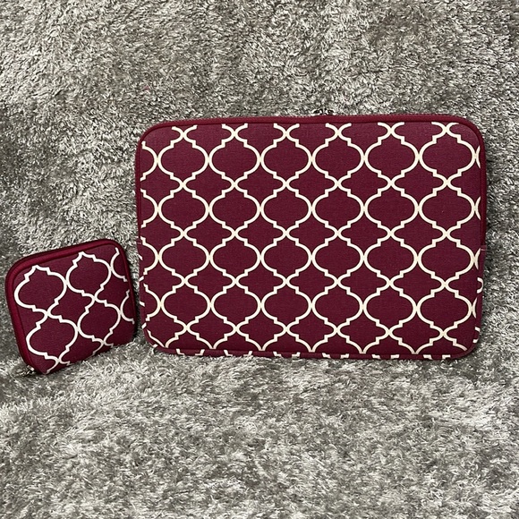 Accessories | Gg Mosiso Shock Resistant Burgundy Laptop Sleeve Case ...